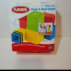 Playskool | Toys | Vintage Playskool Nesting Alphabet Blocks | Poshmark